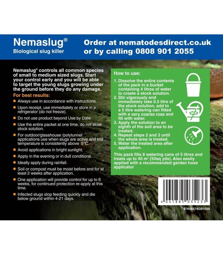 Nemaslug Slug Killer - Programmes